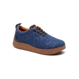 Comfortfusse Woll-Sneakers in Dunkelblau - 55% | Gr&ouml;&szlig;e 44 | Damen-sneakers