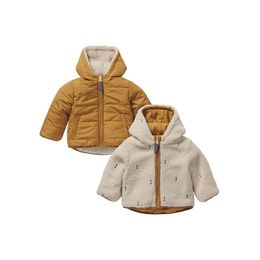 Noppies Wende-Steppjacke "Ordway" in Hellbraun/ Beige - 55% | Gr&ouml;&szlig;e 86 | Babyjacken