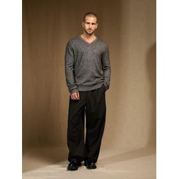 Perfect Cashmere Kaschmir-Pullover "Lorenzo" in Grau - 60% | Gr&ouml;&szlig;e L | Herren-plussize