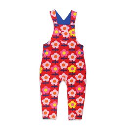 Toby tiger Latzhose in Rot/ Bunt - 52% | Gr&ouml;&szlig;e 92 | Babyhosen