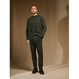 Perfect Cashmere Kaschmir-Cardigan "Hayfield" in Khaki - 58% | Gr&ouml;&szlig;e M | Herren-pullover-cardigans