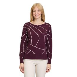 Betty Barclay Pullover in Bordeaux - 72% | Gr&ouml;&szlig;e 36 | Damen-pullover-cardigans