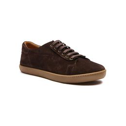Comfortfusse Leder-Sneakers "Ozi" in Braun - 62% | Gr&ouml;&szlig;e 40 | Herrensneakers