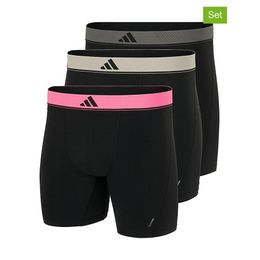 Adidas 3er-Set: Boxershorts in Schwarz - 40% | Gr&ouml;&szlig;e M | Herren-waesche