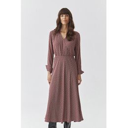 TATUUM Kleid in Bordeaux/ Creme - 67% | Gr&ouml;&szlig;e 38 | Damen-kleider