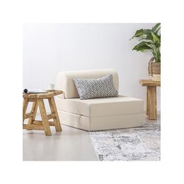 Evila Schlafsessel "Magic" in Beige - (B)65 x (H)57 x (T)78 cm - 74% | Sitzmoebel