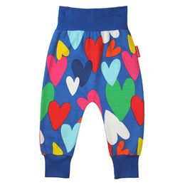 Toby tiger Sweathose in Blau/ Bunt - 49% | Gr&ouml;&szlig;e 80 | Babyhosen