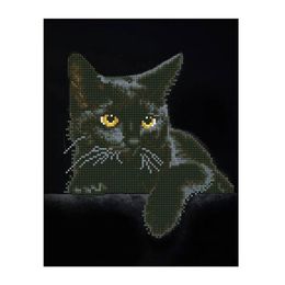 DIAMOND DOTZ Kreativset "Diamond Painting Schwarze Katze" - ab 14 Jahren - 15% | Schulzubehoer