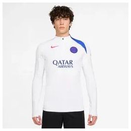 Nike Paris Saint-Germain Strike Dri-FIT Ausweich langarm Trainingsshirt Herren 101 - white/hyper royal/global red XL