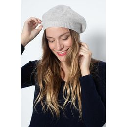 Perfect Cashmere Kaschmir-M&uuml;tze "Cloe" in Grau - 57% | Damen-muetzen-caps