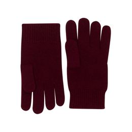 Perfect Cashmere Kaschmir-Fingerhandschuhe "Hailey" in Bordeaux - 31% | Damenhandschuhe