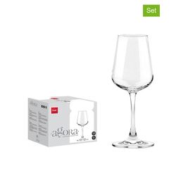 CEGECO 6er-Set: Weingl&auml;ser "Agora" - 350 ml - 17% | Gedeckter-tisch