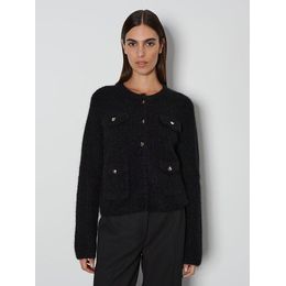 someday Cardigan in Schwarz - 60% | Gr&ouml;&szlig;e 38 | Damen-pullover-cardigans
