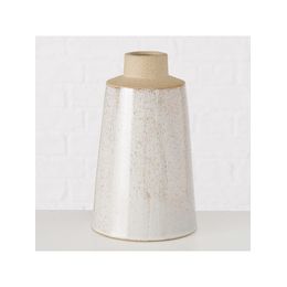 Boltze Vase ''Catrinia'' in Beige - (H)19 x &Oslash; 12 cm - 29% | Kerzen-vasen