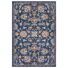Hanse Home Flachwebeteppich Luxor, Blau, Mehrfarbig, Kunststoff, orientalisch, rechteckig, 80x120 cm, Oeko-Tex&reg; Standard 100, f&uuml;r Fu&szlig;bodenheizung geeignet, in verschiedenen Gr&ouml;&szlig;en erh&auml;ltlich, pflegeleicht, strapazierf&auml;hig, Teppiche & B&ouml;den, Teppiche, Webteppiche