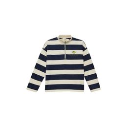 s.Oliver Sweatshirt M&auml;dchen Gr&ouml;&szlig;e 134/140 navy / gr&uuml;n / wei&szlig;