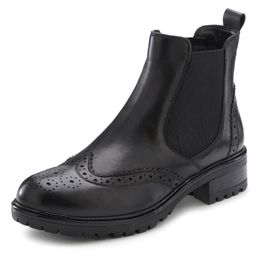 Lascana Chelsea Boots Damen Gr&ouml;&szlig;e 36 schwarz Winterschuhe