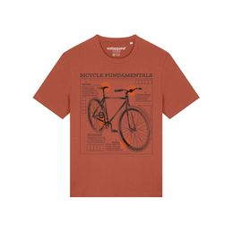 Watapparel Shirt 'Fahrrad Grundlagen ' male Red size XL