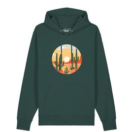 Watapparel Sweatshirt 'Sonnenuntergang in der W&uuml;ste' male Green size 4XL