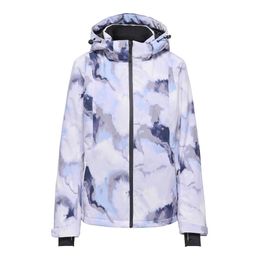 Only Play Sportjacke 'ONPSLOPE' Damen Gr&ouml;&szlig;e S hellblau / grau / flieder / wei&szlig;