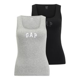 GAP Petite Top female Grey, Black size M