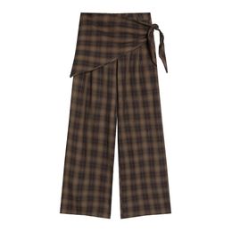 Bershka Pants female Brown size 40