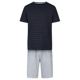 Phil & Co. Berlin Short Pajamas ' Classic ' male Blue, Grey, White size L