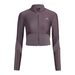 adidas Performance Sportsweatjacke 'Hyperglam' Damen Gr&ouml;&szlig;e S basaltgrau