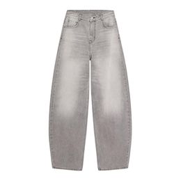 Bershka Jeans female Grey size 34
