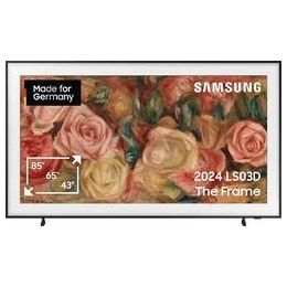 Samsung GQ65LS03 The Frame Lifestyle QLED TV (Flat, 65 Zoll / 163 cm, UHD 4K, SMART TV, Tizen)