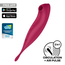 Satisfyer Twirling Pro Connect App, 20 cm