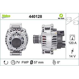 Valeo Generator REMANUFACTURED PREMIUM 440128 14V 120A f&uuml;r MERCEDES-BENZ (BBDC) BEIJING BENZ 2711541402 A2711541402