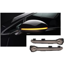 Osram LEDriving dyn. LED-Spiegelblinker - Black Edition LEDDMI 5G0 BK S Blinkleuchtensatz SeitlicherEinbau 12V f&uuml;r VW
