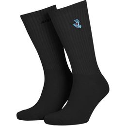 Santa Cruz Socke "Screaming Mini Hand" in Schwarz | Gr.: onesize