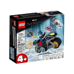 Lego Marvel Super Heroes 76189 Duell zwischen Captain America und Hydra | Gr.: onesize