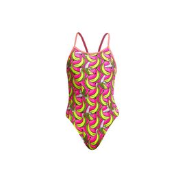 Funkita B2 Badeanzug V-f&ouml;rmigem Tr&auml;gersystem in rosa | Gr.: onesize