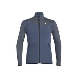 Salewa Fleecejacke Puez Hybrid Polarlite in Ombre Blue | Gr.: onesize