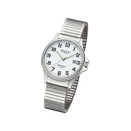 Regent Uhren Analog-Armbanduhr Regent Metallarmband silber mittel (ca. 36mm) | Gr.: onesize