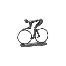 Gilde Skulptur "Racer" in Braun - H. 15 cm - B. 17,5 cm | Gr.: onesize