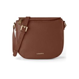 Lazarotti Bologna Leather Umh&auml;ngetasche Leder 25 cm in brown | Gr.: onesize