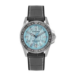 Jacques Lemans Herrenuhr Quarz Liverpool Diver Grau/Eisblau | Gr.: onesize