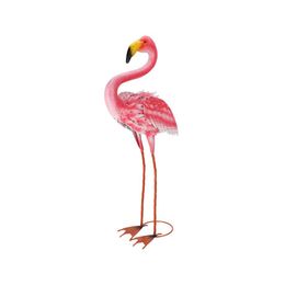 ProGarden Gartenfigur Flamingo in rosa | Gr.: onesize