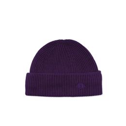 HONESTY RULES Beanie " Fishermen's " in dark-purple | Gr.: onesize