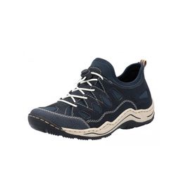 Rieker sportlicher Schn&uuml;rer in Blau | Gr.: 36