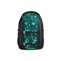 Coocazoo Schulrucksack PORTER "Pixel Blox" in Blau | Gr.: onesize