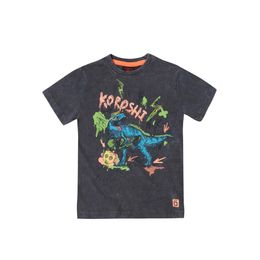 KOROSHI Kurz&auml;rmliges T-Shirt f&uuml;r einen Jungen. in grau | Gr.: 140-146