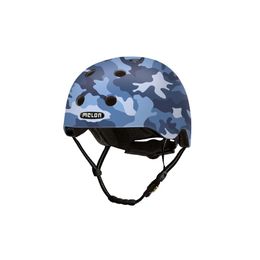 Melon Helm Camouflage Blue (matte) in blau | Gr.: XXS