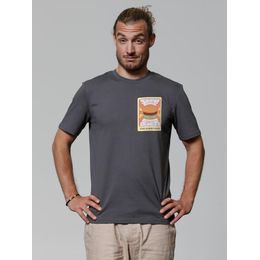 wat? Apparel T-Shirt Tarot The Hamburger in Grau | Gr.: 52