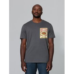 wat? Apparel T-Shirt Tarot The Pasta in Grau | Gr.: 50