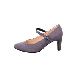 Gabor Riemchenpumps in Silber | Gr.: 37